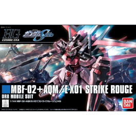 Bandai HGCE 1/144 MBF-02+AQM/E-X01 Strike Rouge Gundam | A-1 Hobby